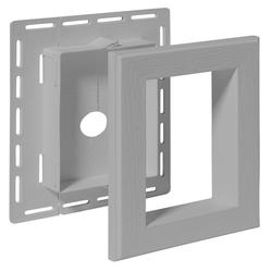 5.9" x 7.6" Gray Recessed-Split Mounting Block at Menards®