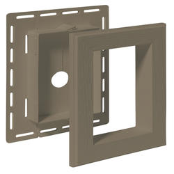 5.9" x 7.6" Pecan Recessed-Split Mounting Block at Menards®