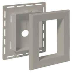 5.9" x 7.6" Granite Gray Recessed-Split Mounting Block at Menards®