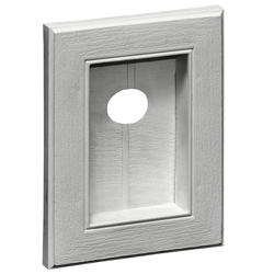 5.9" x 7.6" Sterling Gray Recessed-Split Mounting Block at Menards®