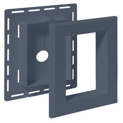 5.9" x 7.6" Nordic Blue Recessed-Split Mounting Block at Menards®