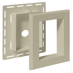5.9" x 7.6" Desert Tan Recessed-Split Mounting Block at Menards®