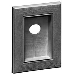 5.9" x 7.6" Smoky Gray Recessed-Split Mounting Block at Menards®