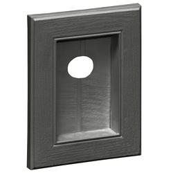 5.9" x 7.6" Slate Recessed-Split Mounting Block at Menards®
