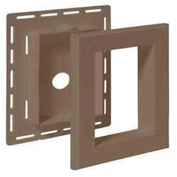 5.9" x 7.6" Cedar Blend Recessed-Split Mounting Block at Menards®