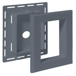 5.9" x 7.6" Pacific Blue Recessed-Split Mounting Block at Menards®