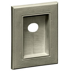 5.9" x 7.6" Spruce Recessed-Split Mounting Block at Menards®