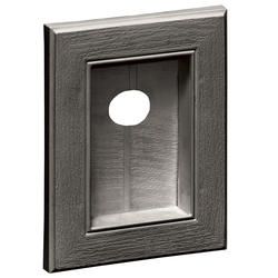 5.9" x 7.6" Espresso Recessed-Split Mounting Block at Menards®