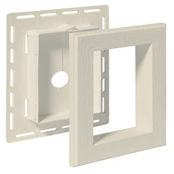 5.9" x 7.6" Sandstone Beige Recessed-Split Mounting Block at Menards®