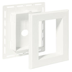 5.9" x 7.6" White Recessed-Split Mounting Block at Menards®