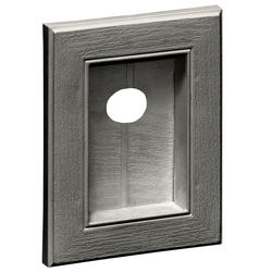 5.9" x 7.6" Windswept Smoke Recessed-Split Mounting Block at Menards®