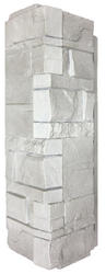 Novik® Travertine Dry Stack Stone Polymer Corner at Menards®