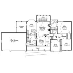 H007D-0010 - The Foxbury - Building Plans Only at Menards®