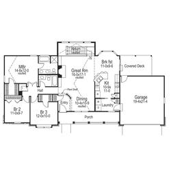 H007D-0136 - The Foxridge - Building Plans Only at Menards®