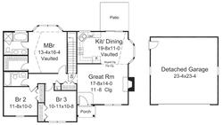 H121D-0007 - The Chloe - Building Plans Only at Menards®