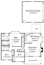 H121D-0031 - The Brianna - Building Plans Only at Menards®
