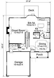 H007D-0130 - The St. Charles - Building Plans Only at Menards®