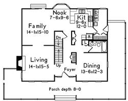 H008D-0085 - The Kingsmill - Building Plans Only at Menards®