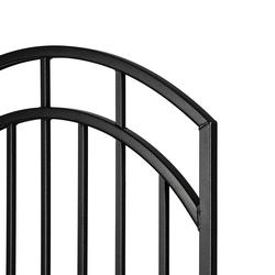 Nuvo Iron™ 33"W x 68" H Steel Arch Gate at Menards®