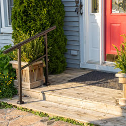 Nuvo Iron™ 2 or 3 Step Stoop Handrail at Menards®