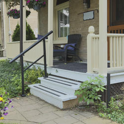 Nuvo Iron™ 2 or 3 Step Stoop Handrail at Menards®