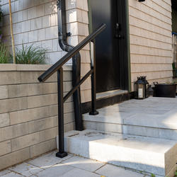 Nuvo Iron™ 2 or 3 Step Stoop Handrail at Menards®