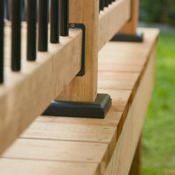 Nuvo Iron™ 4 x 4 Post Base Cover at Menards®