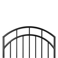 Nuvo Iron™ 33"W x 68" H Steel Arch Gate at Menards®