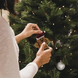 Enchanted Forest® 6-1/2" Tinsel Gingerbread Man at Menards®