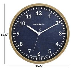 Crosley 15" Denim Dial Wall Clock at Menards®