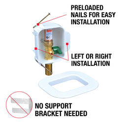 Oatey® I2k® Push Connect Ice Maker Box at Menards®