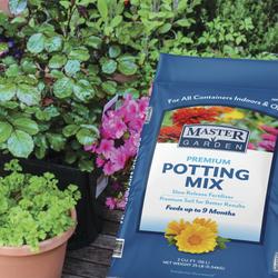 Master Garden™ Premium Potting Soil Mix - 2 cu. ft. at Menards®