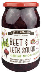Old World Quality Foods Beet & Leek Salad - 32 oz at Menards®