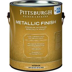 Pittsburgh Paints & Stains® Metallic Finish Interior Satin Sanguine ...