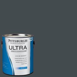 Pittsburgh Paints & Stains® Ultra Interior Flat Black Forest Paint ...