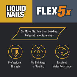 Liquid Nails Flex 5x Construction Adhesive, 10 oz. at Menards®