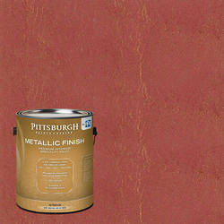 Pittsburgh Paints & Stains® Metallic Finish Interior Satin Sanguine ...