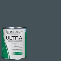 Pittsburgh Paints & Stains® Ultra Interior Semi-Gloss Obsidian Paint ...