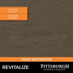 Pittsburgh Paints & Stains® Revitalize® Gibraltar Gray Heavy-Moderate ...