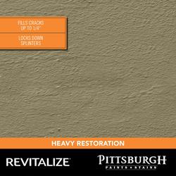 Pittsburgh Paints & Stains® Revitalize® Monterey Gray Heavy-Moderate ...