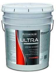 Pittsburgh Paints & Stains® Ultra Exterior Satin White Latex Paint ...