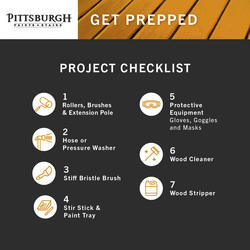 Pittsburgh Paints & Stains® Ultra Advanced Clear Low-VOC Acrylic Oil ...