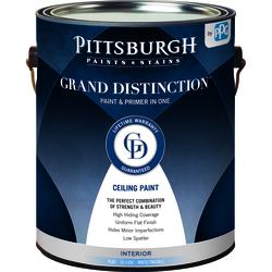 Pittsburgh Paints & Stains® Grand Distinction® Flat Go To Gray Ceiling ...