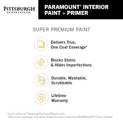 Pittsburgh Paints & Stains® Paramount® Interior Flat Yellow Coneflower ...
