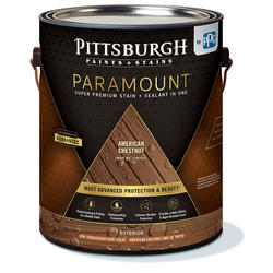 Pittsburgh Paints & Stains® Paramount® Oxford Brown Low VOC Semi ...