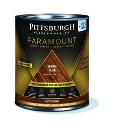 Pittsburgh Paints & Stains® Paramount® Satin Semi-Transparent Warm Teak ...