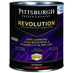 Pittsburgh Paints & Stains® Revolution™ Interior Satin Balanced Paint ...