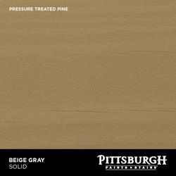 Pittsburgh Paints & Stains® Ultra Advanced Beige Gray Solid Color Deck ...