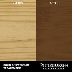 Pittsburgh Paints & Stains® Ultra Advanced Butternut Solid Color Deck ...