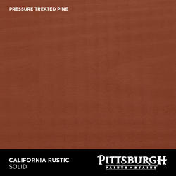 Pittsburgh Paints & Stains® Weatherscreen® Solid Color California ...